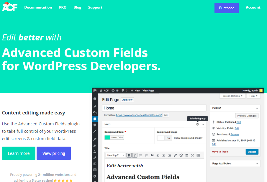 Building Wordpress Sites Entirely Using Advanced Custom Fields Acf