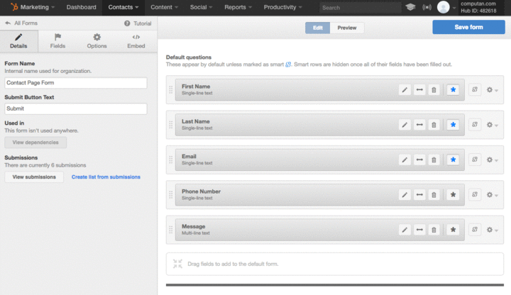 How to embed a HubSpot form on WordPress and other simple integrations