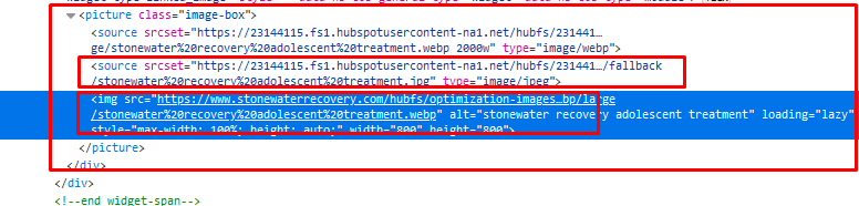 WebP Fallback Image Setup on HubSpot Website