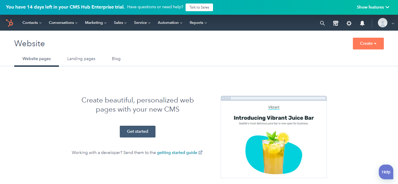 HubSpot CMS Hub Review