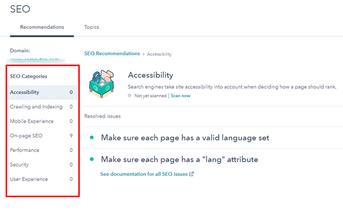 How to Setup SEO in a HubSpot Website for Good Ranking