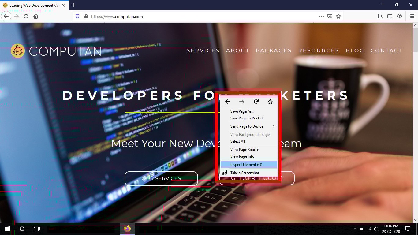How to tell what platform a website is built on