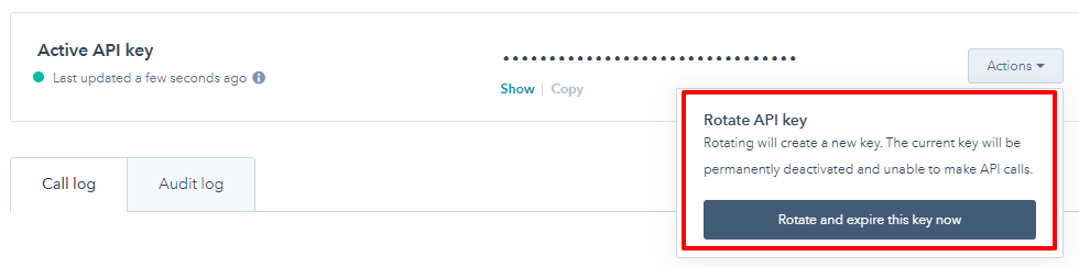 HubSpot API Key Rotation: How and Why?