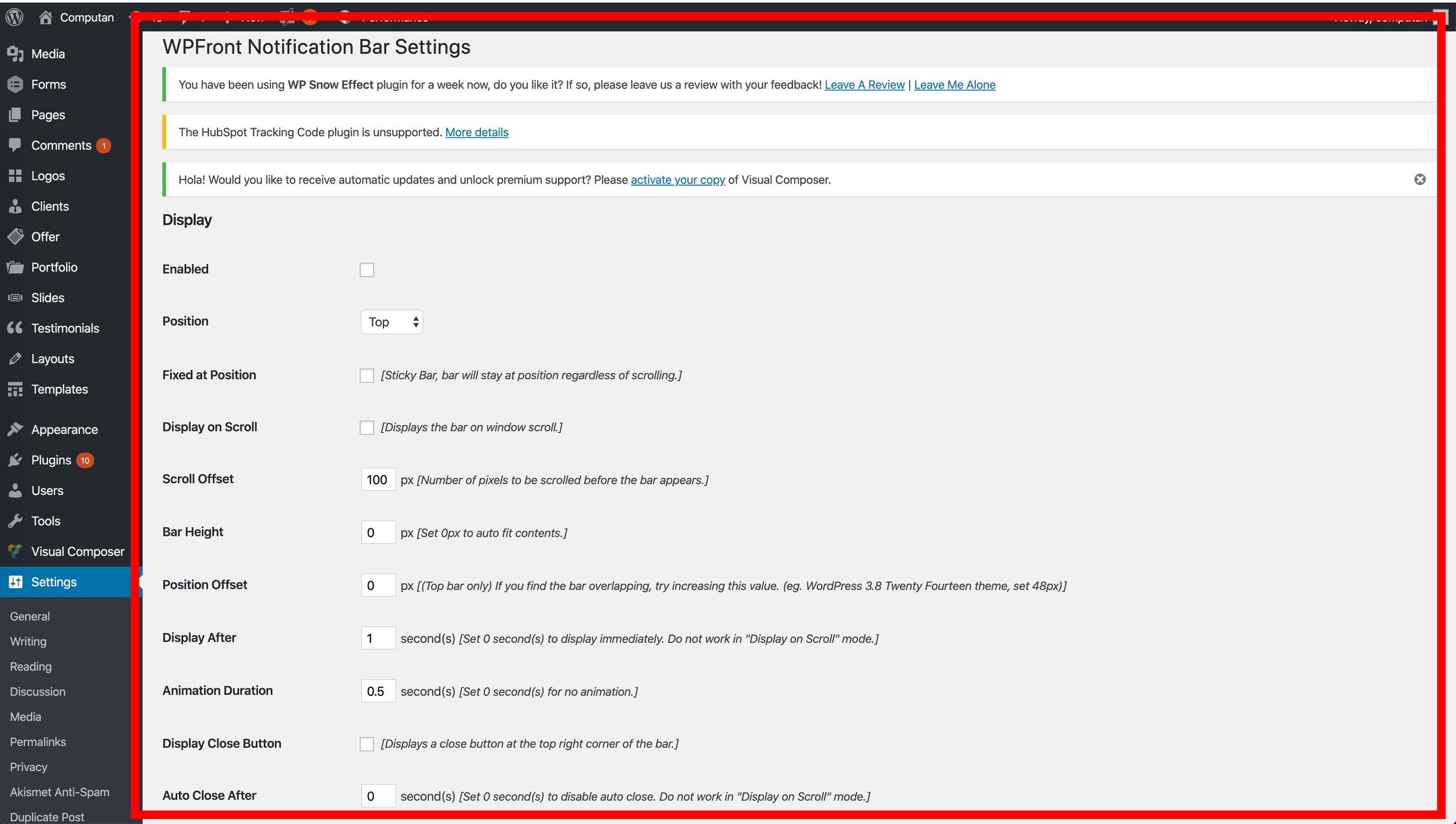 How To Add Announcement Bar in WordPress