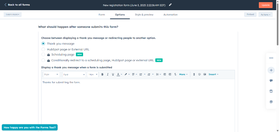 How to Create HubSpot Web Form (New Editor)